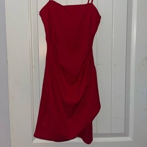Windsor | Dresses | Windsor Red Body On Dress Mini | Poshmark